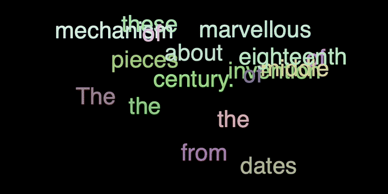 Animate Word by Word in p5.js | ErraticGenerator.com